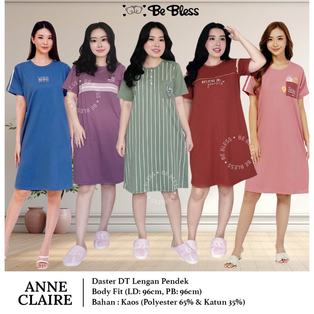 Jual Daster DT Dewasa Lengan Pendek Body Fit Exclusive (PE & PE-ST ...