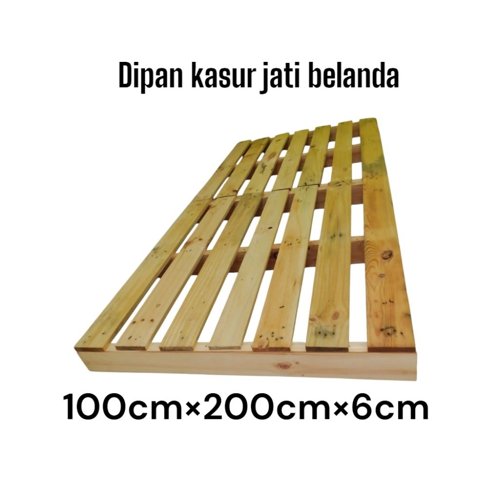 Jual Palet kayu jati Dipan kasur minimalis UKURAN (100cmx200cmx6cm ...