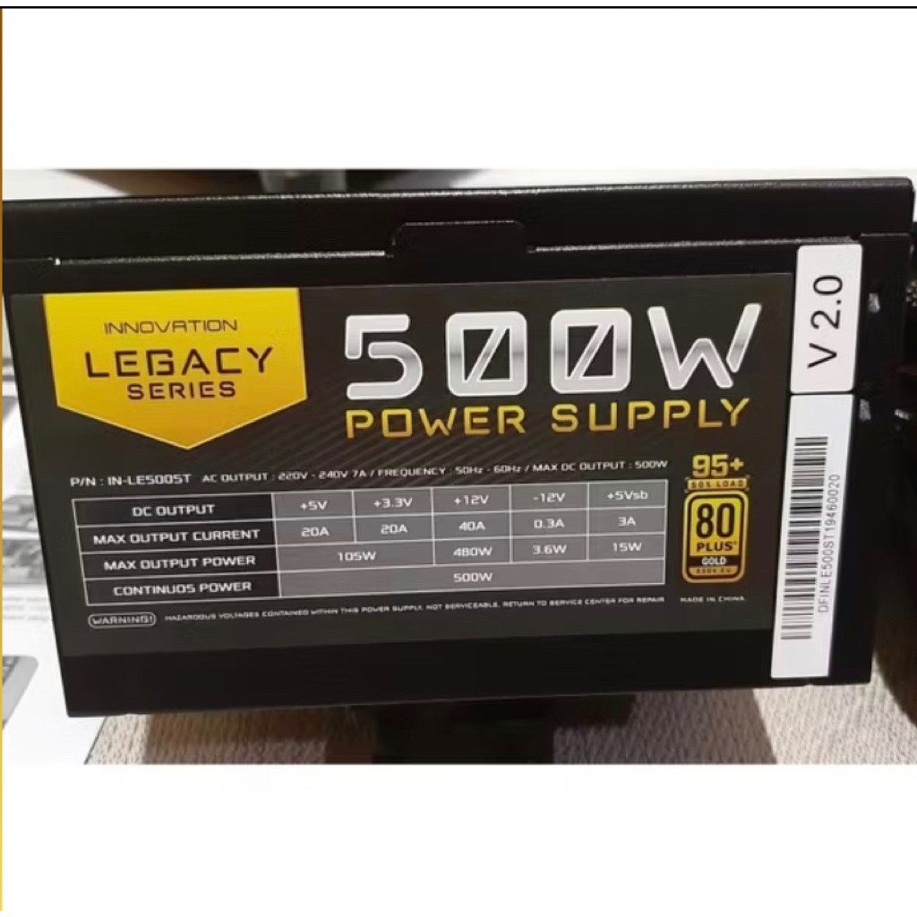 Jual power supply pc 500w 3 pc | Shopee Indonesia