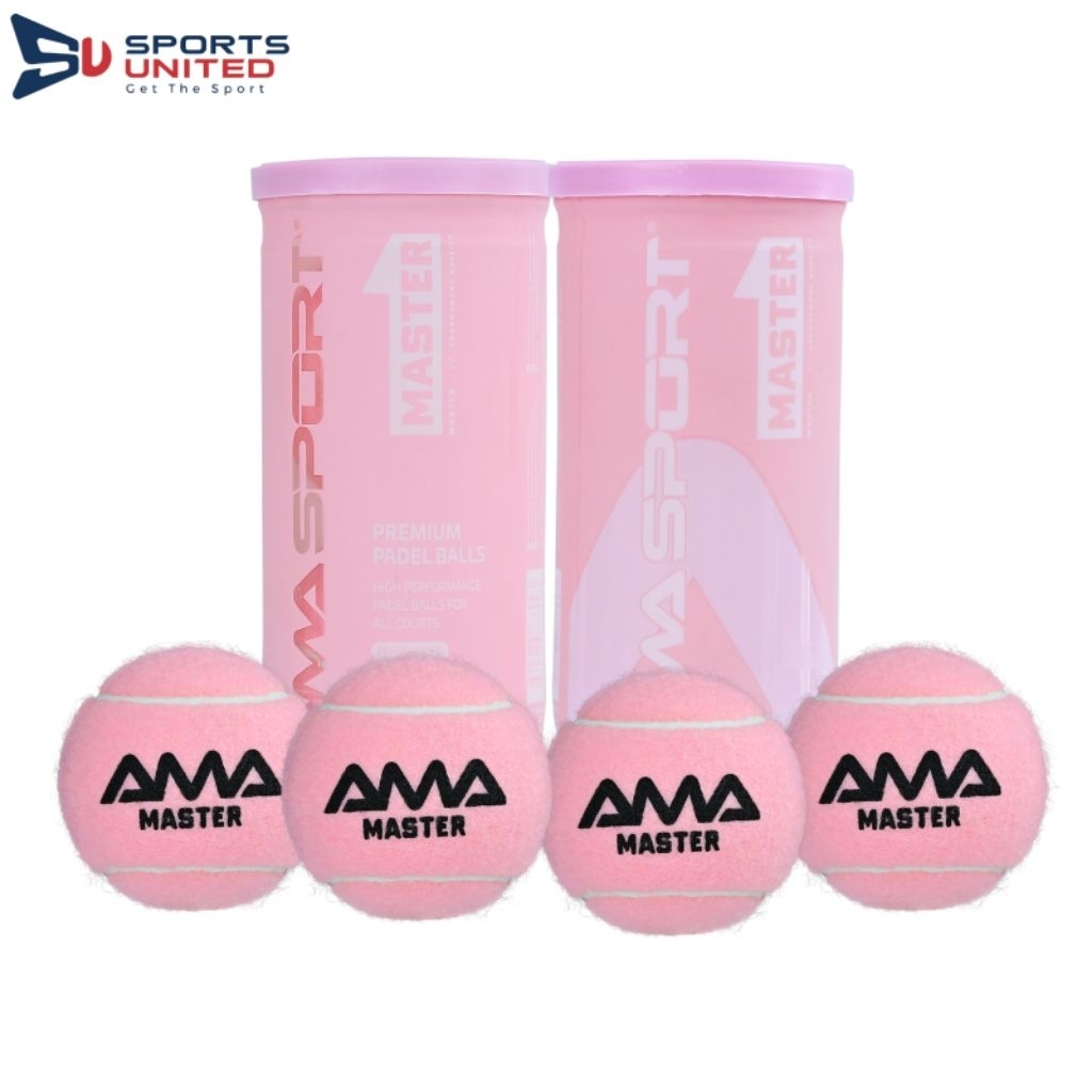 Jual BOLA PADEL NEW AMASPORT MASTER PREMIUM PADEL BALLS (ISI 2 BALLS ...