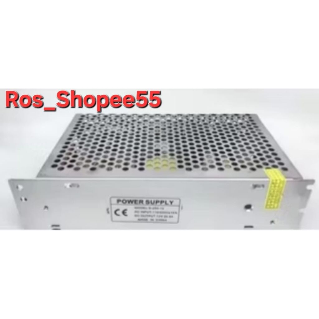 Jual Power Supply Adaptor Switching Trafo Led Strip/ Led neon Flex 12 ...
