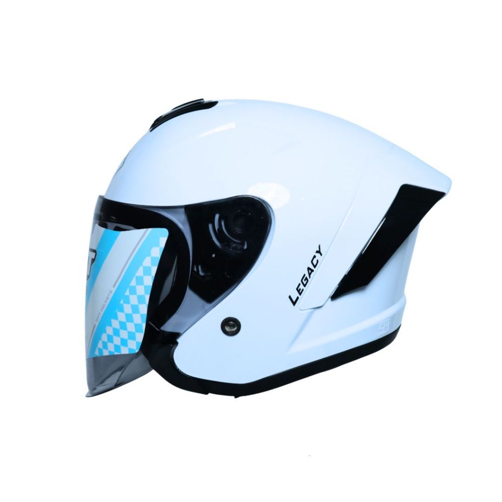 Jual HELM HALF FACE GIFT LEGACY SOLID PREMIUM SNI/HELM KEREN/HELM ...