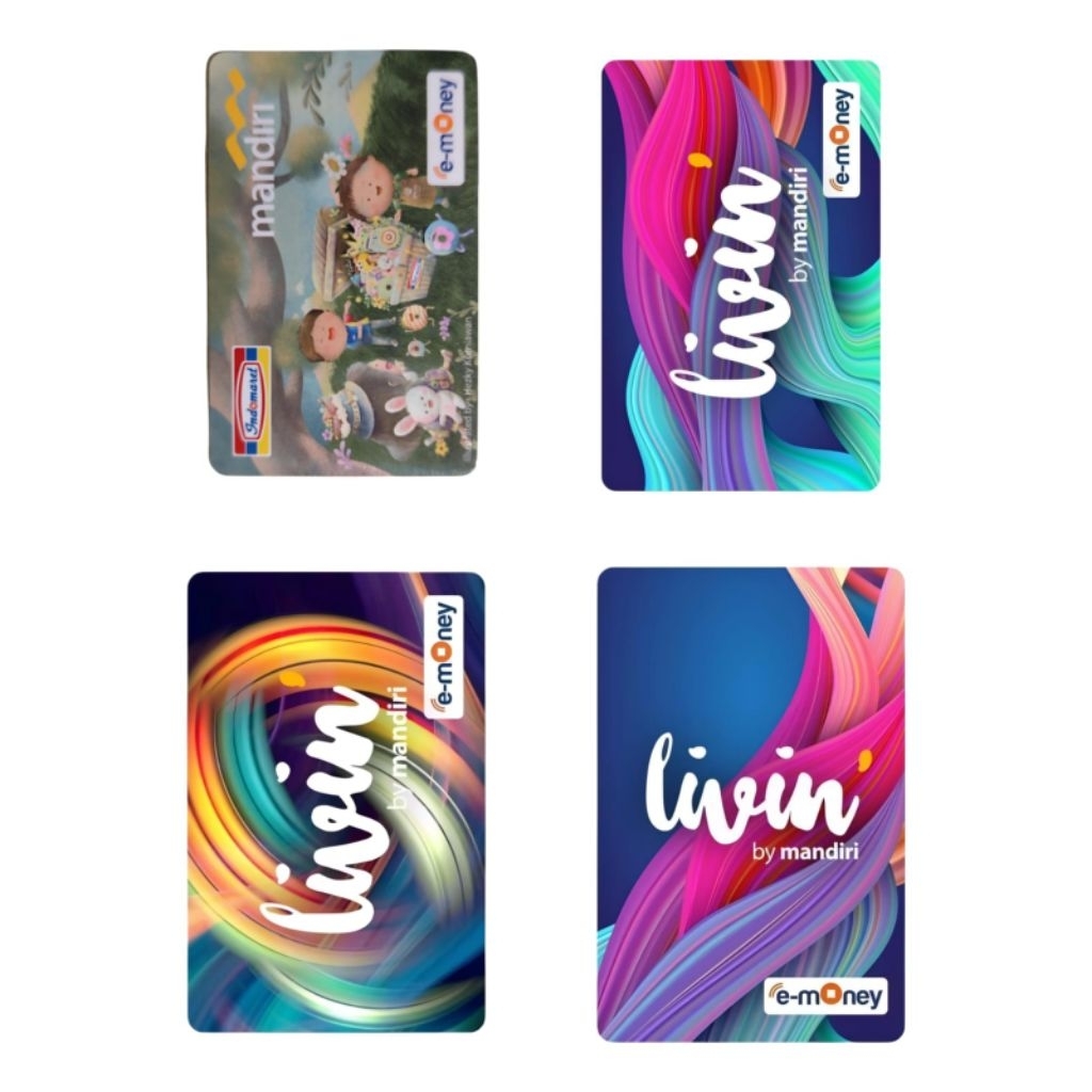 Jual Kartu E-Money Livin & Indomaret Card (BARU – BISA NFC) | Shopee ...