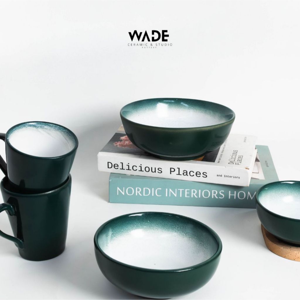 Jual Set Mangkok Keramik Handmade Estetik – Lokal Indonesia | Wade ...