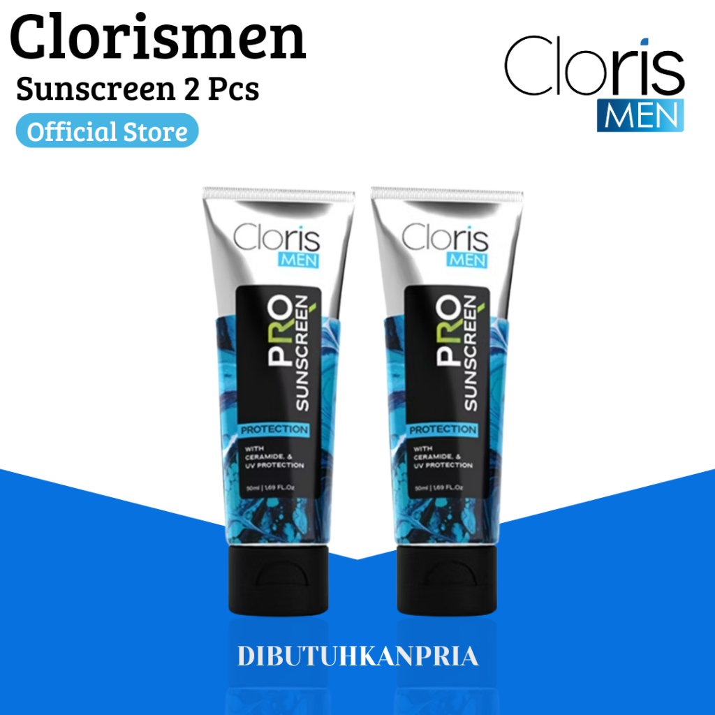 Jual Clorismen Sunscreen Paket Hemat Isi 2 Pcs Sun Screen Spf 50 ...