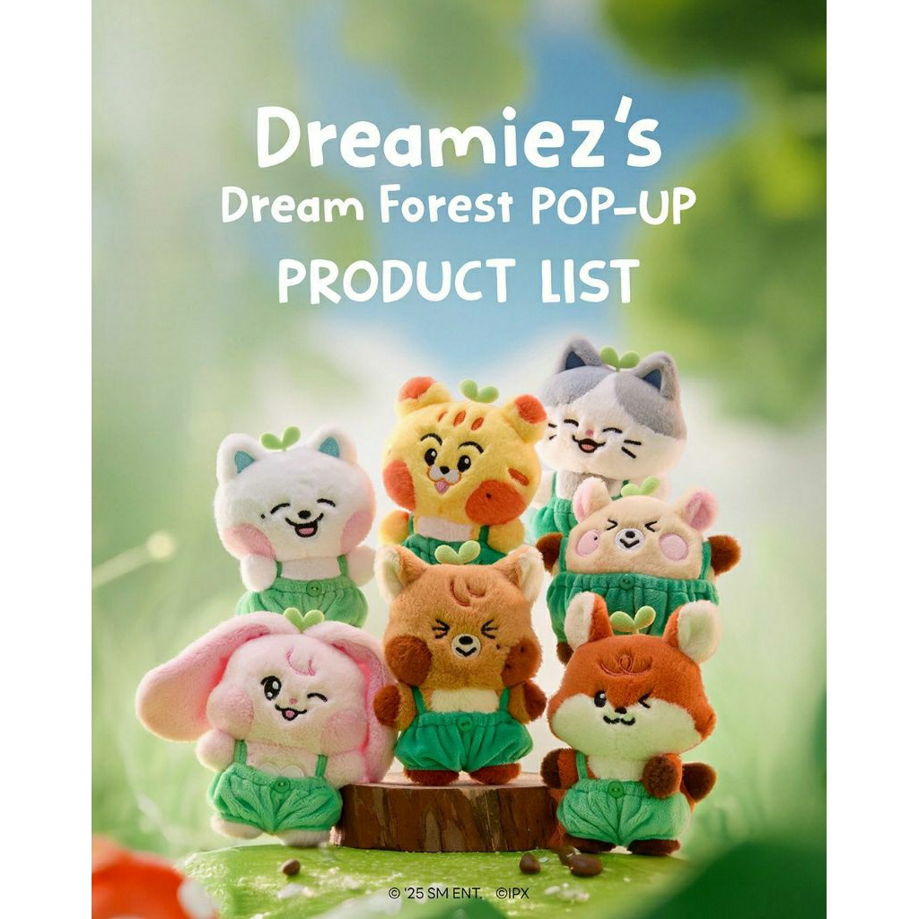 Jual [PLNSN] NCT Dream x Line Friends Popup Dreamiez Plush Doll - Mark ...