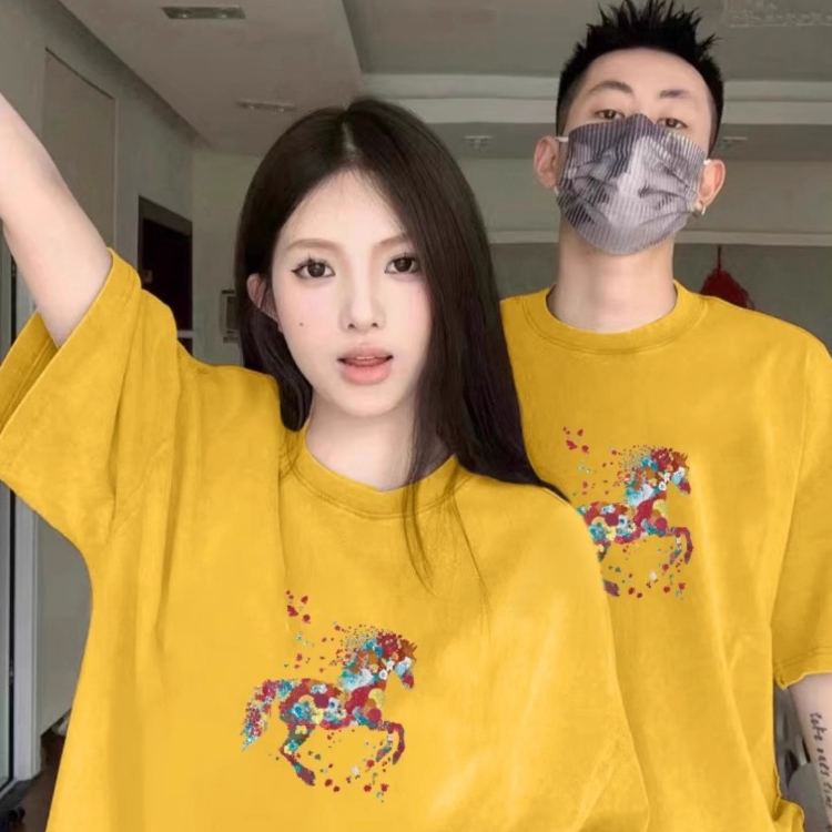 Jual IMLEK 2026 TAHUN KUDA ATAU HORSE ATAU MA-BAJU KAOS COTTON COMBED ...