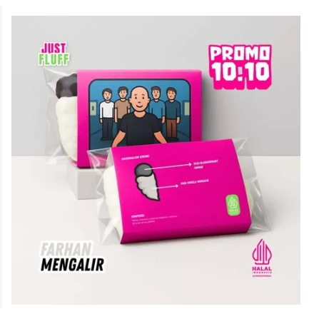 Jual [MARSHMALLOW JUSTFLUFF] ANOMALI EDITION SPECIAL 10.10 [HALAL] SITI ...