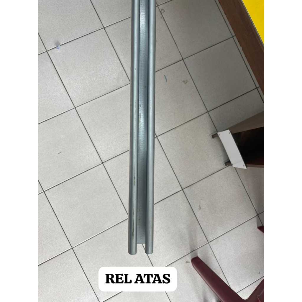 Jual REL PINTU LIPAT DEKSON ATAS DAN BAWAH UNTUK DIAMETER RODA 38MM ...
