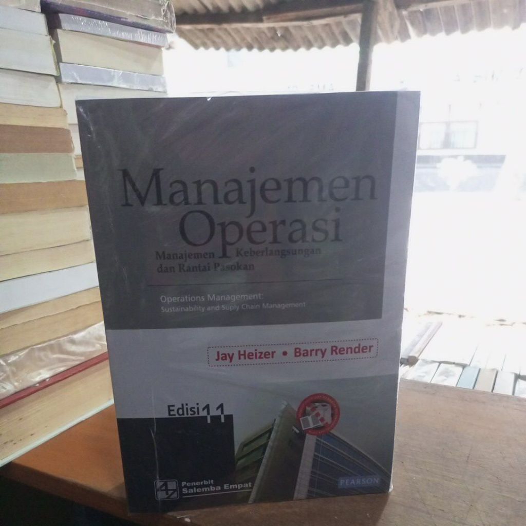 Jual Buku Manajemen Operasi Manajemen Keberlangsungan dan Rantai ...