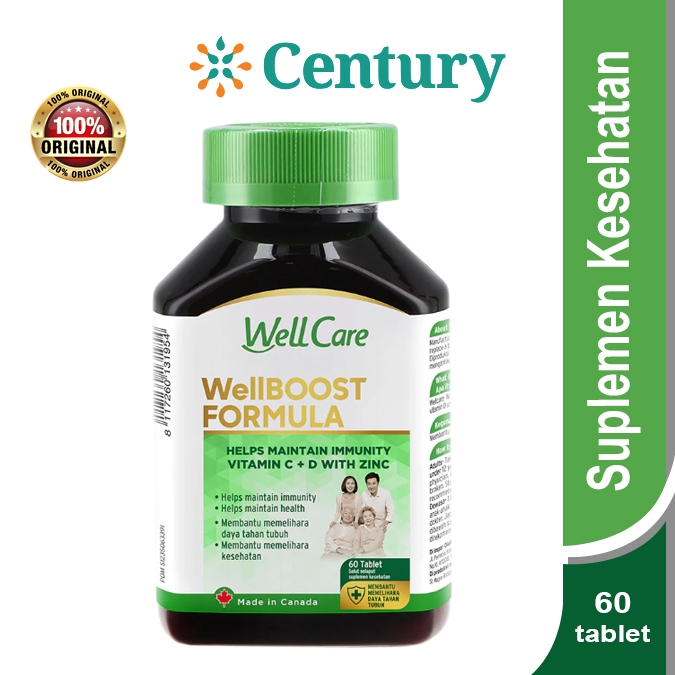 Jual Wellcare Wellboost Formula ISI 60 Tablet / MULTIVITAMIN/ DAYA ...