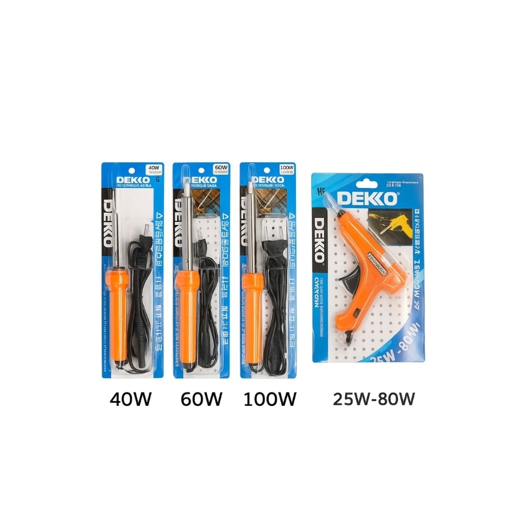 Jual DEKKO SOLDER LISTRIK/40W/60W/100W/80W MADEIN KOREA SOLDERING IRON ...