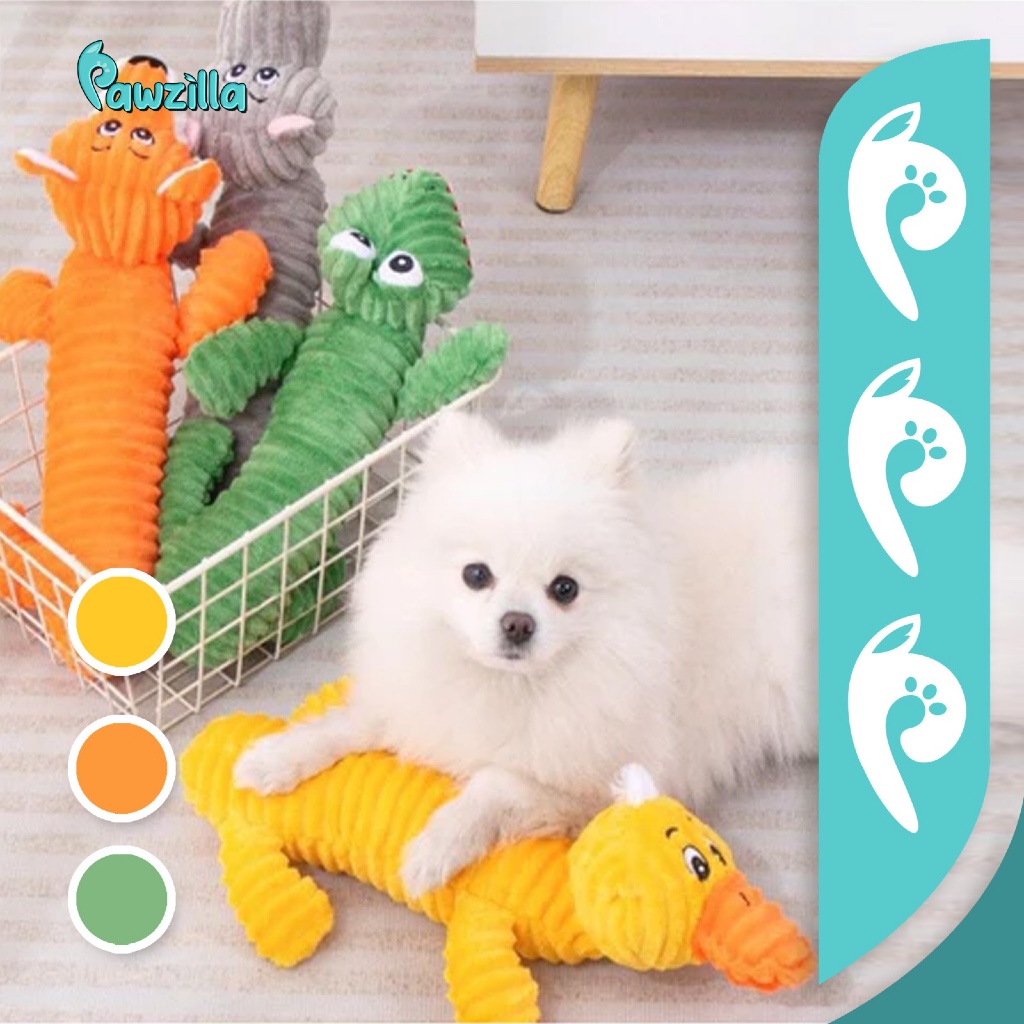 Jual Squeaky Dog Toy Mainan Anjing Bunyi Boneka Plush Bunyi Mainan ...
