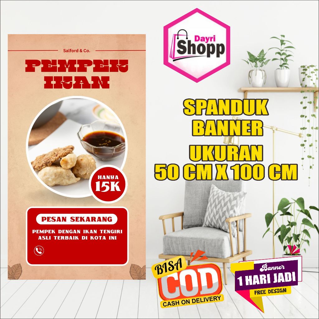 Jual Spanduk Banner Ukuran 300X100 Cm Petshop Pink Terbaru Free Custom ...