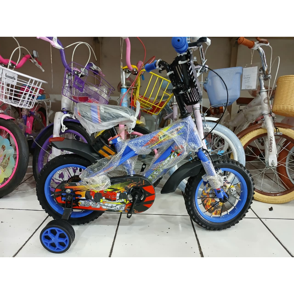 Jual SEPEDA ANAK BMX 12 INTERBIKE TANGO RACE | Shopee Indonesia