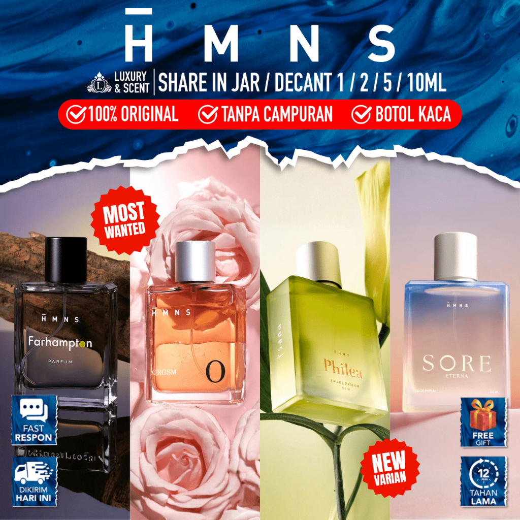 Jual DECANT HMNS PARFUME (SHARE IN JAR) NEW UINTITLED HUMANS AROMA 02 ...