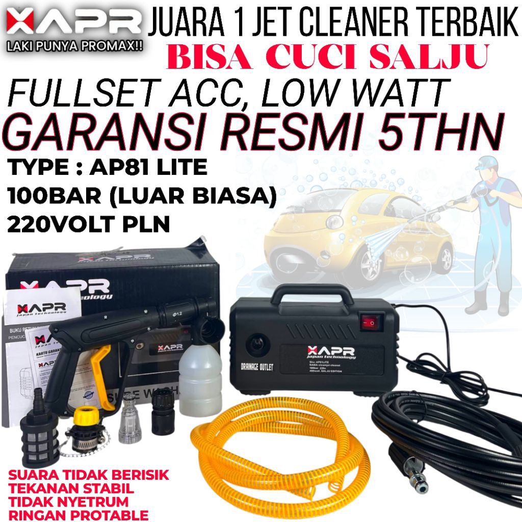 Jual APR AP81 lite Steam cuci mobil motor ac jet cleaner semprot air ...