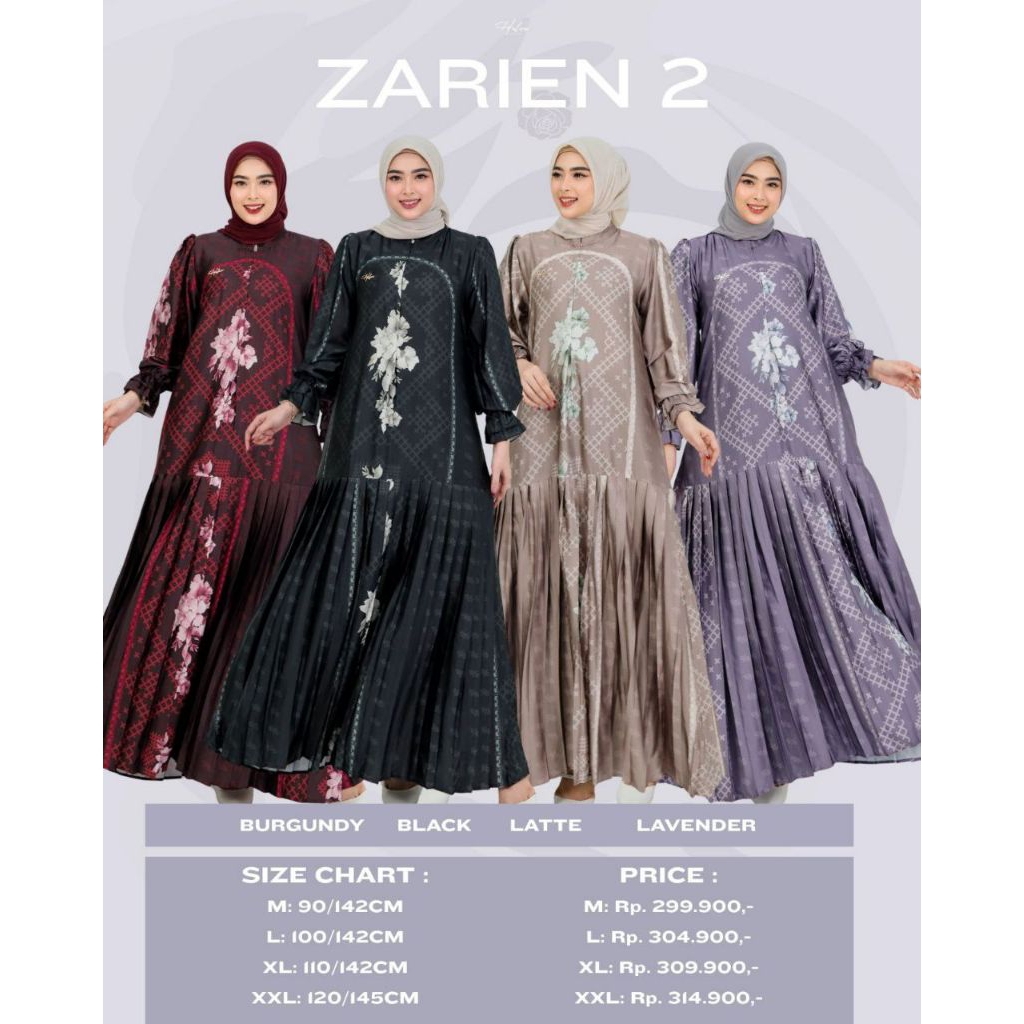 Jual NEW LOOK!! ZARIEN 2 DRESS BY HALWA APPAREL | Shopee Indonesia
