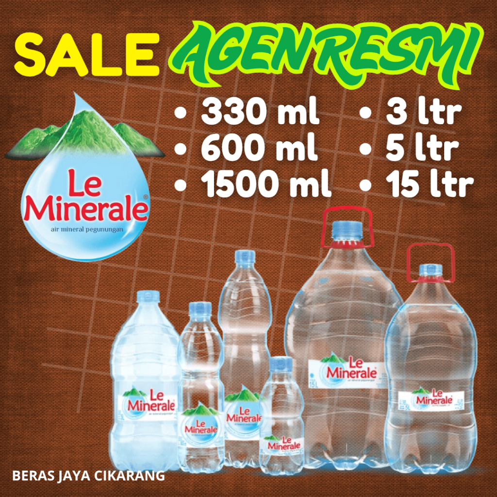 Jual Harga Le Mineral Galon Terlengkap & Harga Terbaru Juni 2026 ...