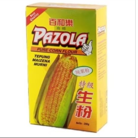 Jual TEPUNG MAIZENA PAZOLA 200 GRAM | Shopee Indonesia