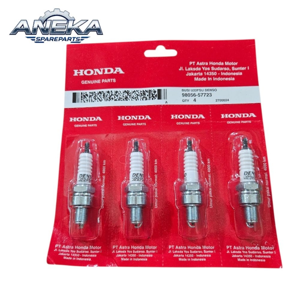 Jual Paket Grosir 10 Pcs Busi U22 Denso Press Honda Grand Supra Mio ...