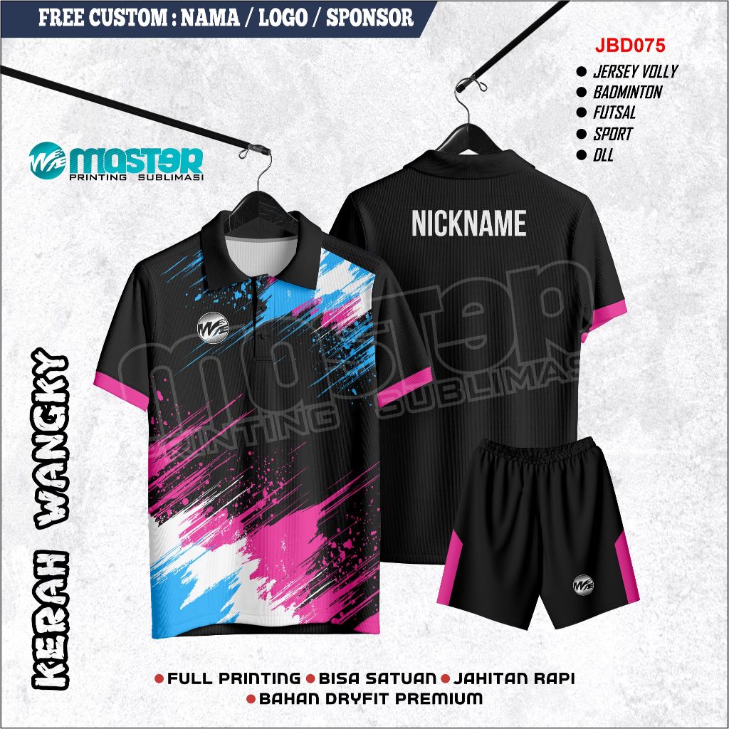 Jual JERSEY BADMINTON || CUSTOM | TENIS MEJA || VOLY II FUTSAL II ...