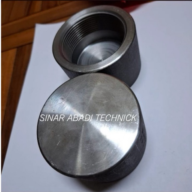 Jual DOP BESI CLASS 3000 DRAT NPT - END CAP BESI #3000 DRAT NPT UKURAN ...