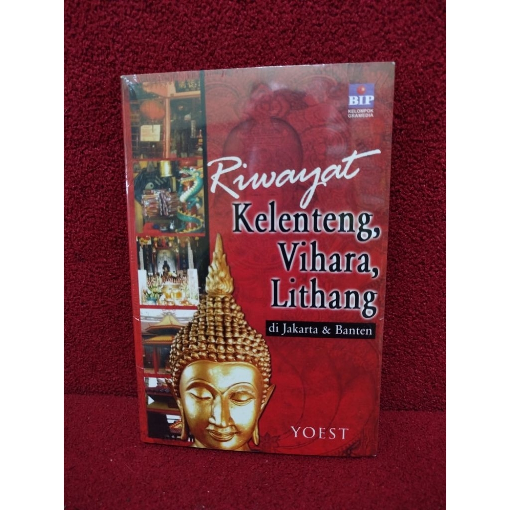Jual ORI segel Riwayat sejarah Kelenteng Vihara Lithang di Jakarta dan ...