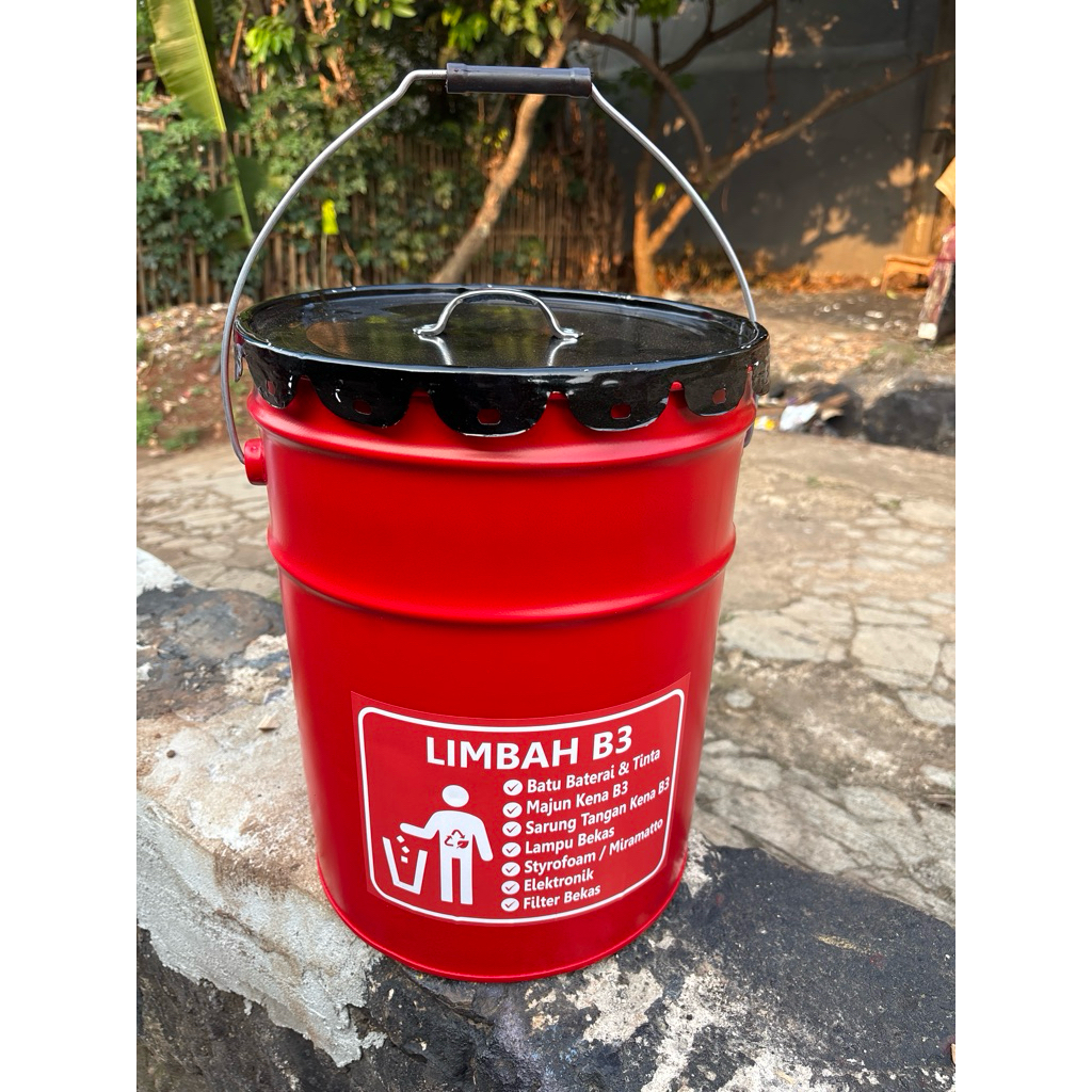 Jual TONG SAMPAH KALENG B3 UKURAN 20L | Shopee Indonesia