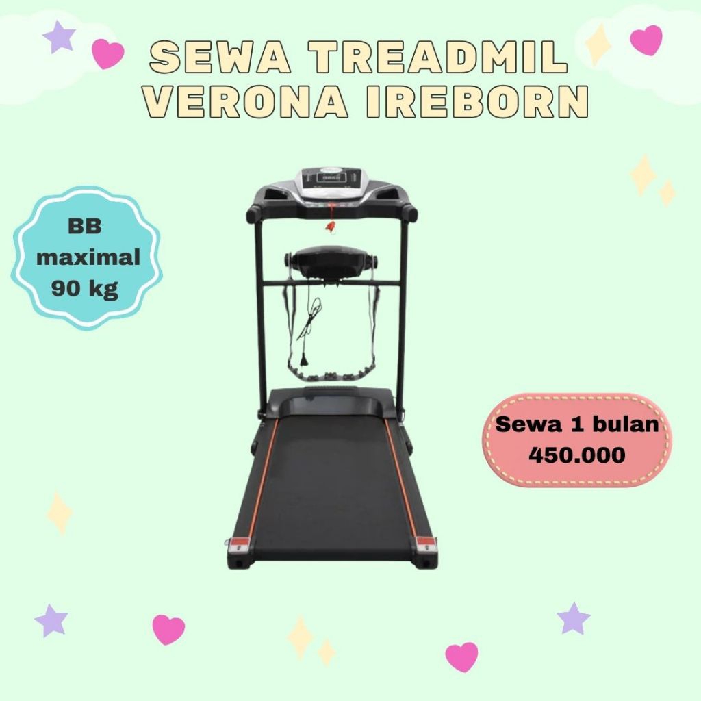 Jual Sewa treadmill ireborn jogja tidak dijual | Shopee Indonesia