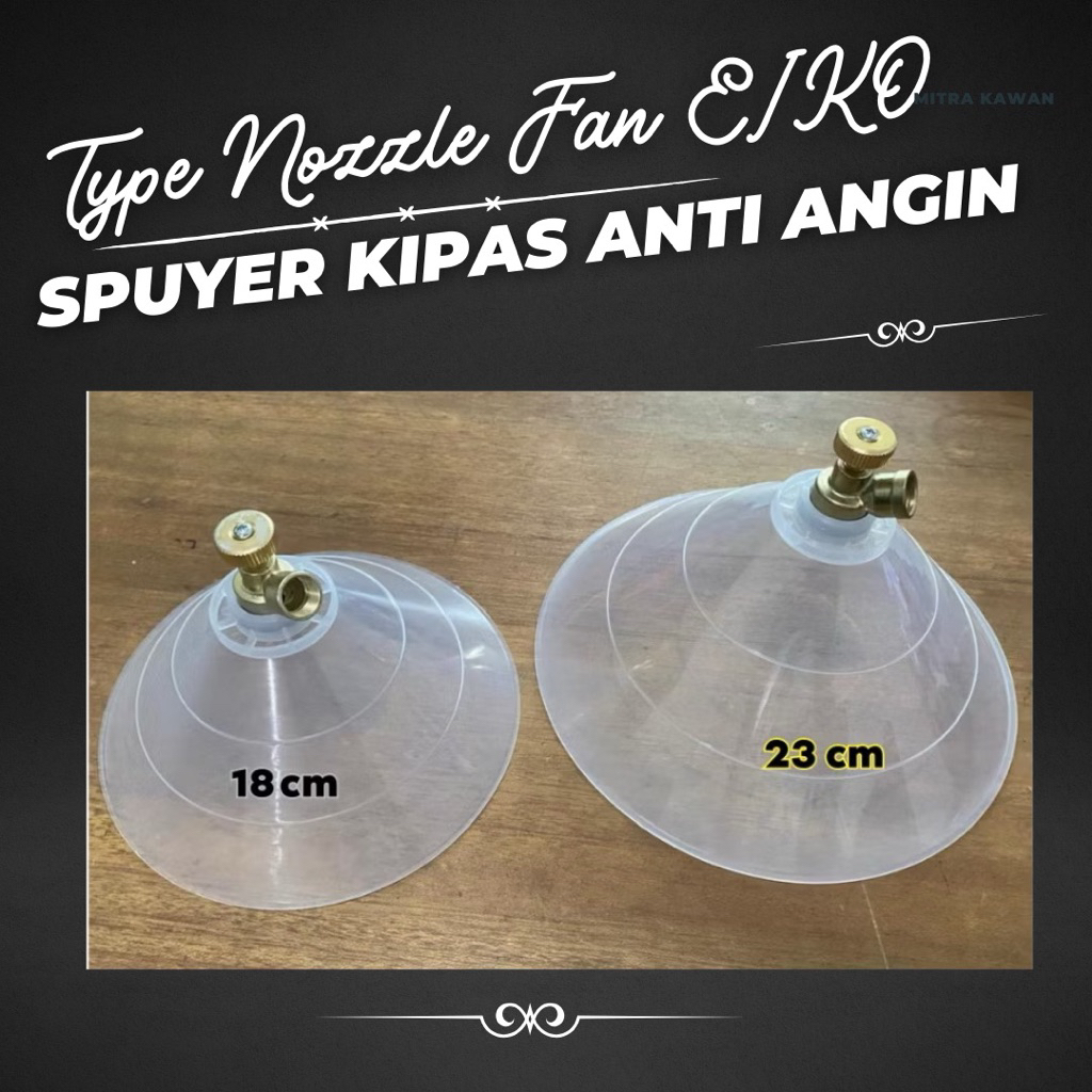 Jual Nozel Fan Spuyer anti angin EIKO | Shopee Indonesia