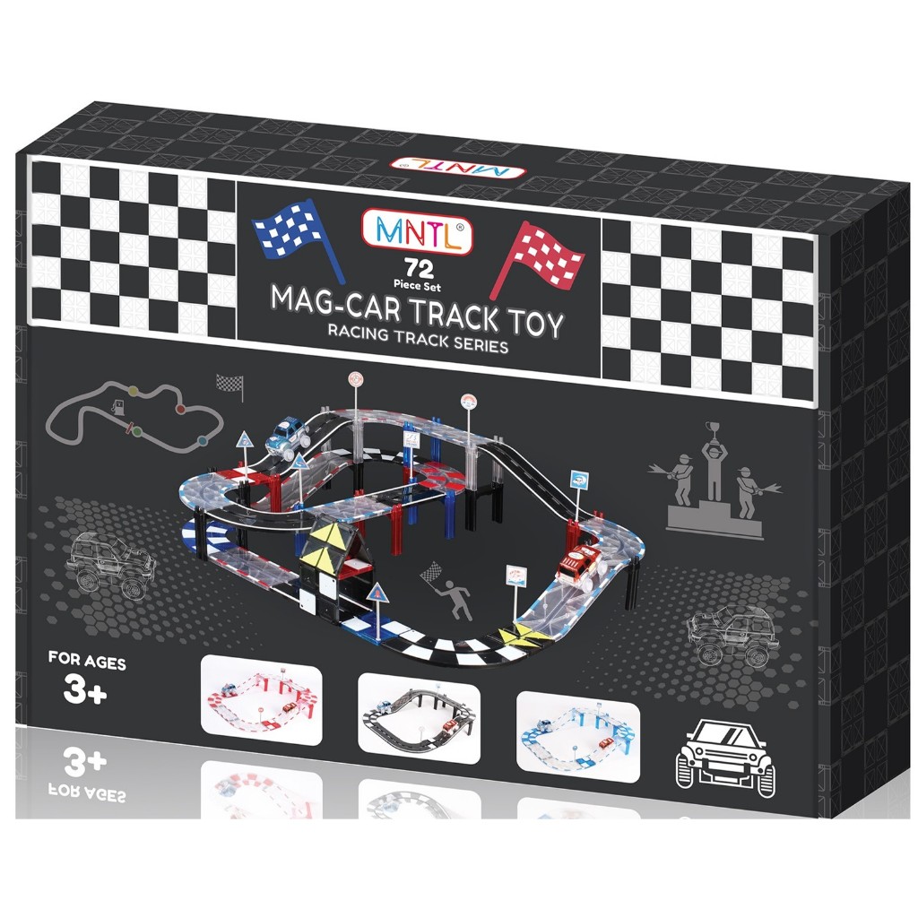 Jual 72 PCS Mag-Car Track Toy Set | Shopee Indonesia