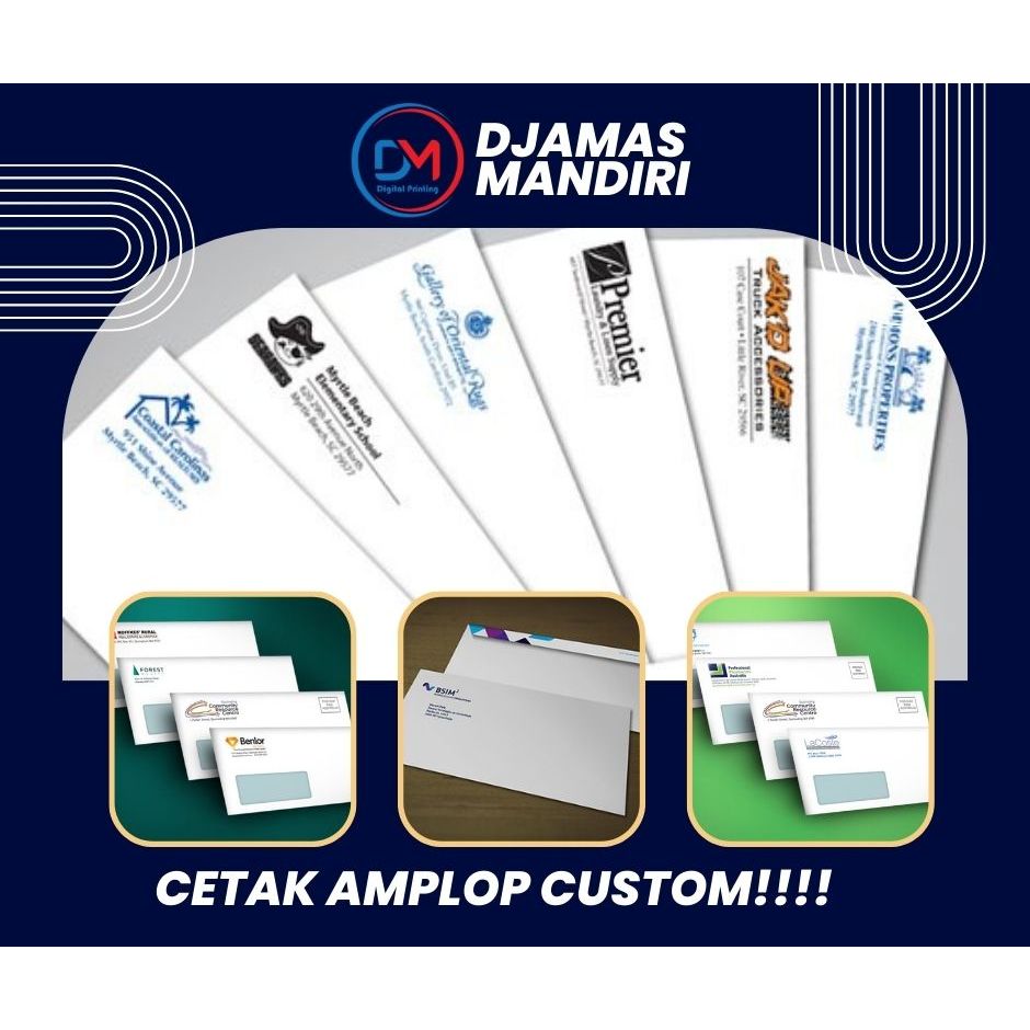 Jual Cetak Amplop Kop Surat Custom | Shopee Indonesia