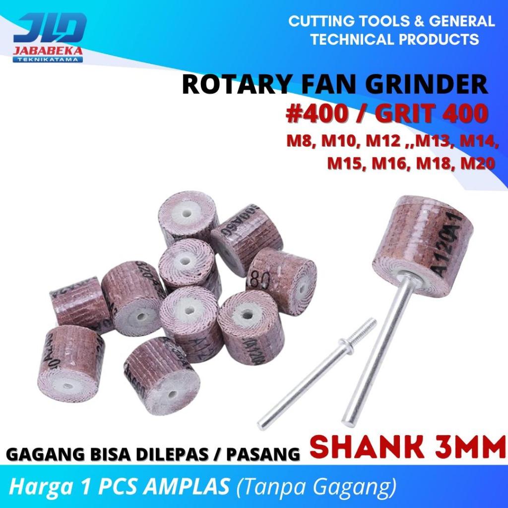 Jual Tuner amplas #400 8 10 12 14 15 16 18 20 mm Gagang 3mm Grit 400 ...