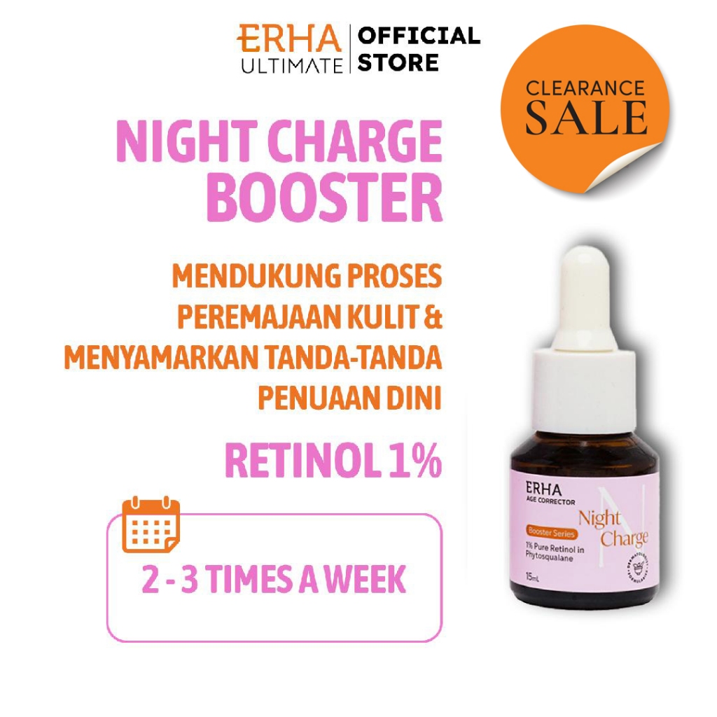 Jual ERHA Age Corrector Night Charge 15ml | Shopee Indonesia