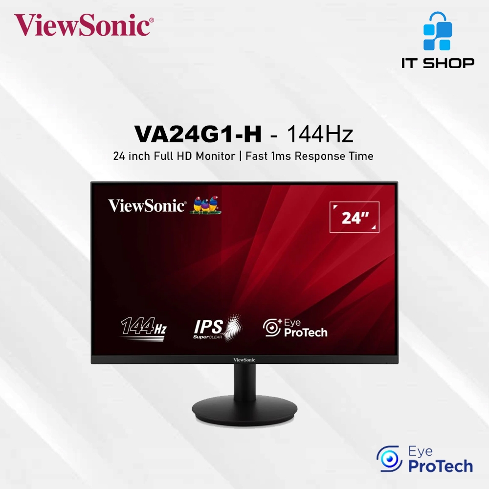Jual Viewsonic 24 inch Full HD Monitor VA24G1-H 144Hz Fast 1ms Response ...
