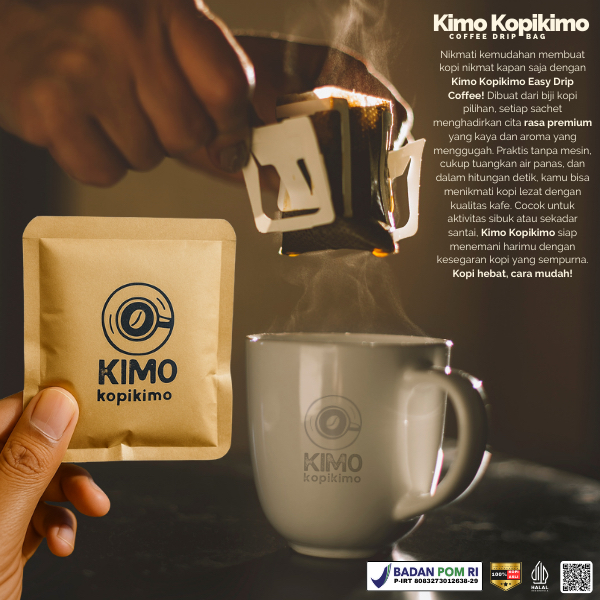 Jual Kimo Kopikimo / Kopi Drip / Coffee Drip / Arabica Robusta 10 gr 1 ...