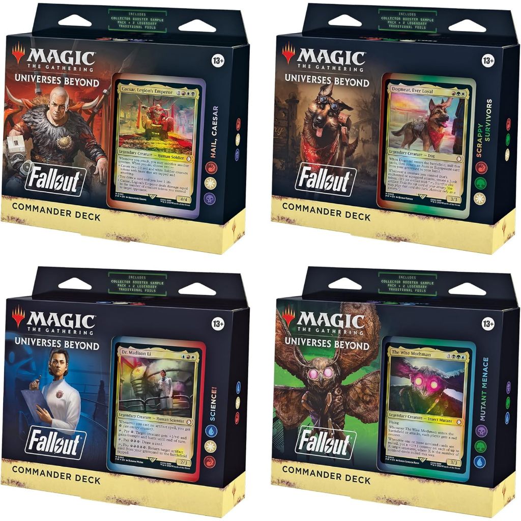 Jual Magic: The Gathering Fallout Commander Deck Bundle – Includes All ...