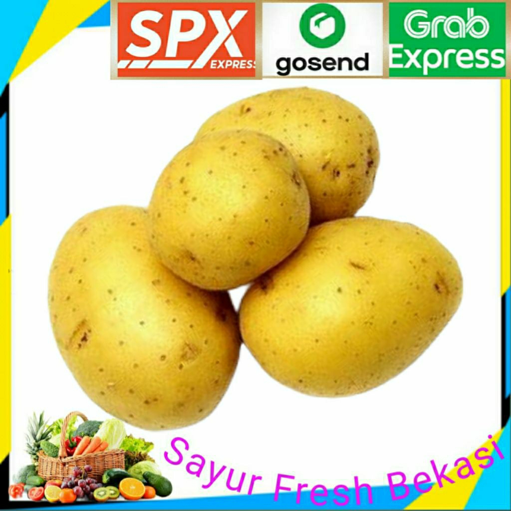 Jual Kentang Ukuran Sedang 500gr. | Shopee Indonesia