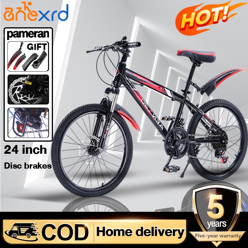 Jual Anchi⭐Ready stock⭐2025 NEW Sepeda Gunung 24 Inch Sepeda BMX Remaja Sepeda mtb Sepeda anak ...