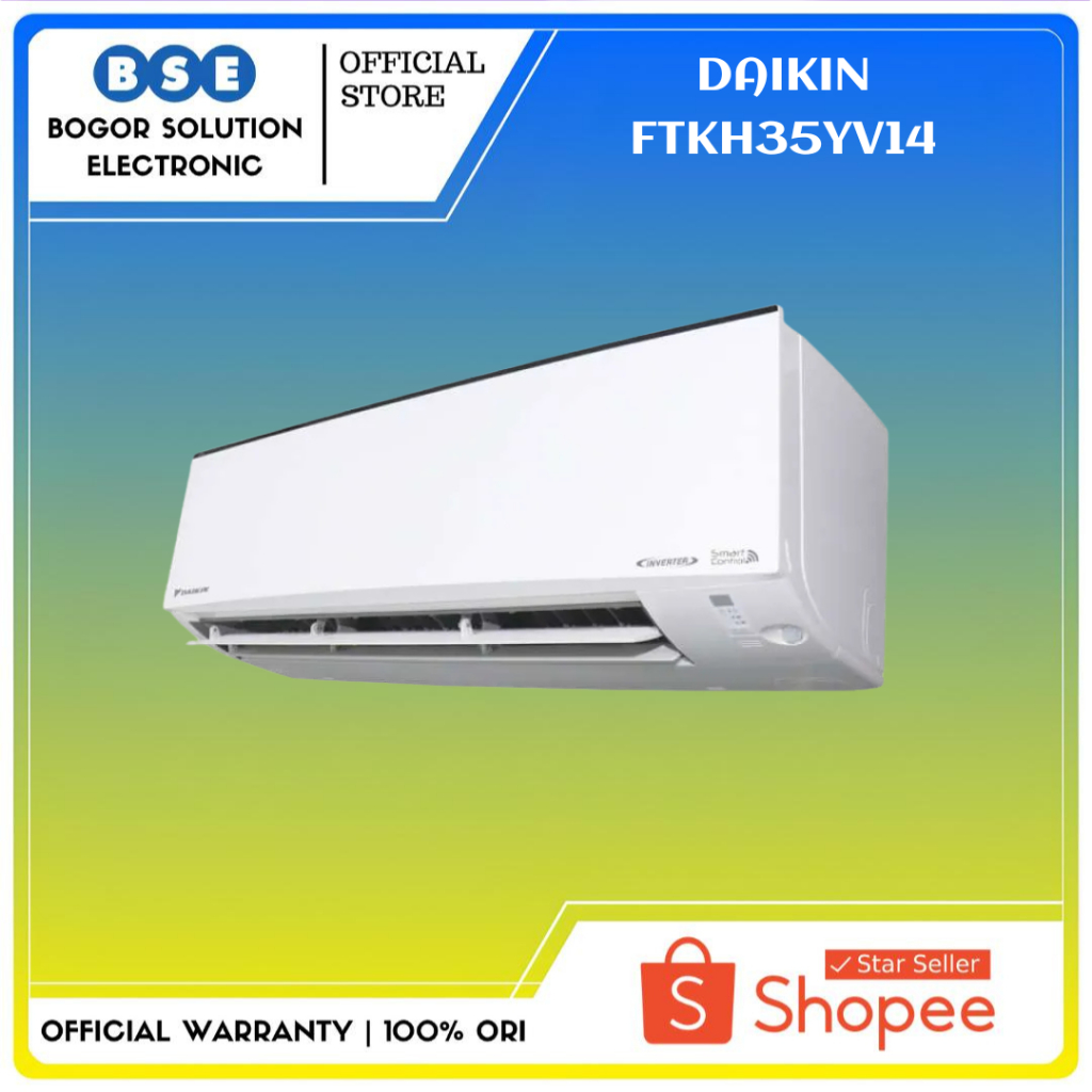 Jual AC Inverter Daikin 1.5 PK FTKH35YV14 R32 AC Split Daikin 1 Blue ...