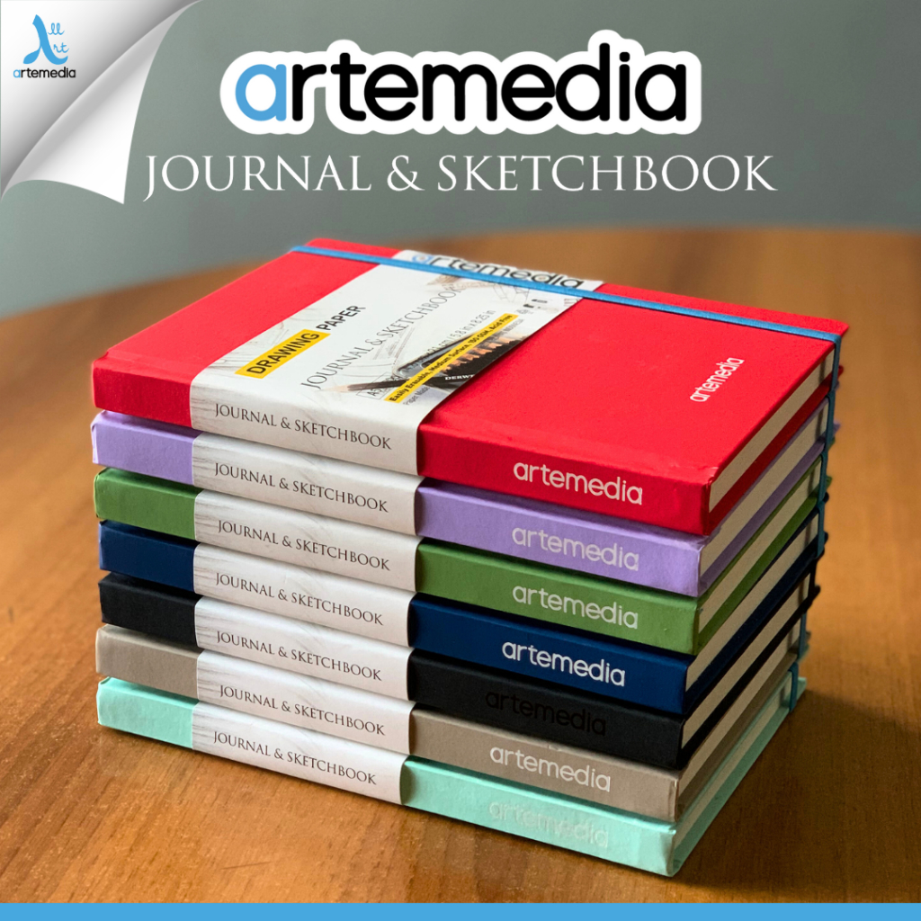 Jual Artemedia Journal & Sketchbook Hardcover A5 – Buku Sketsa 60 ...