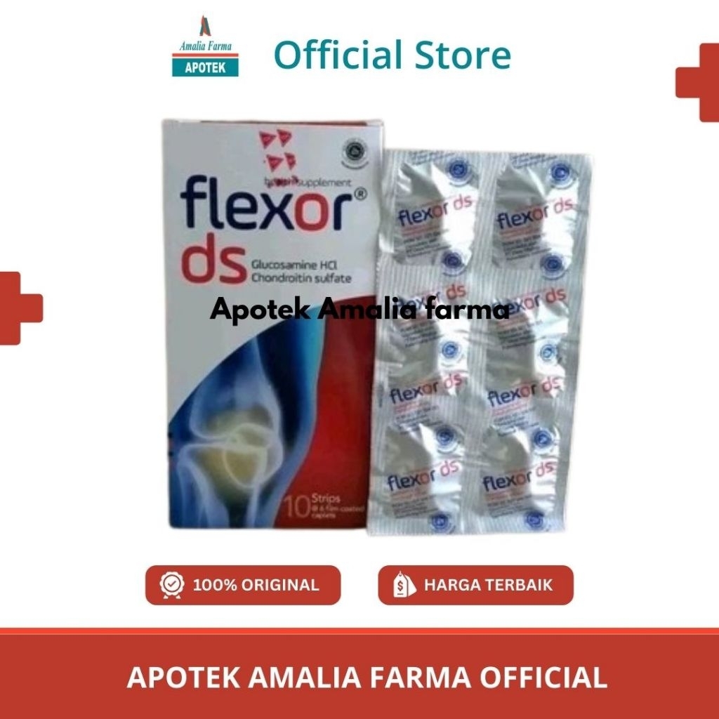 Jual FLEXOR DS STRIP ISI 6 TABLET | Shopee Indonesia