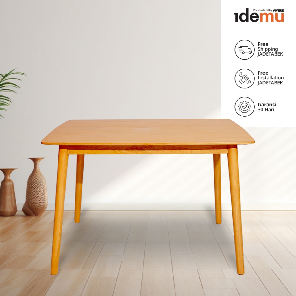 Jual IDEMU by VIVERE - Verde Dining Table Meja Makan | Shopee Indonesia