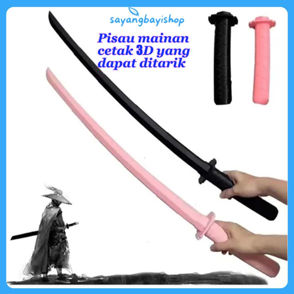 Jual [COD]mainan pedang lipat, kimetsu yaiba, pedang katana demon ...