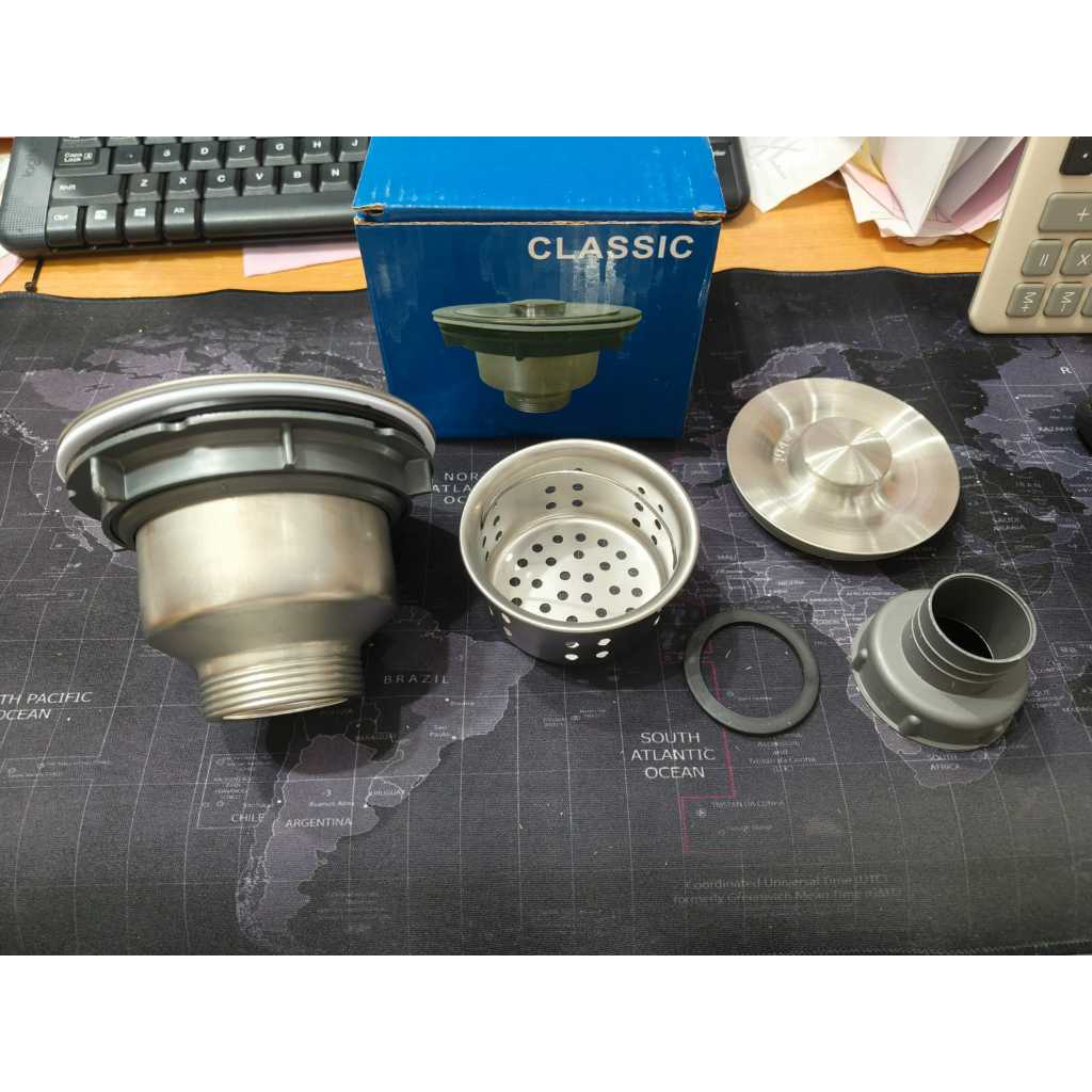 Jual Afur CLASSIC / Afur Saringan BCP Bak Cuci Piring STAINLESS STEEL ...