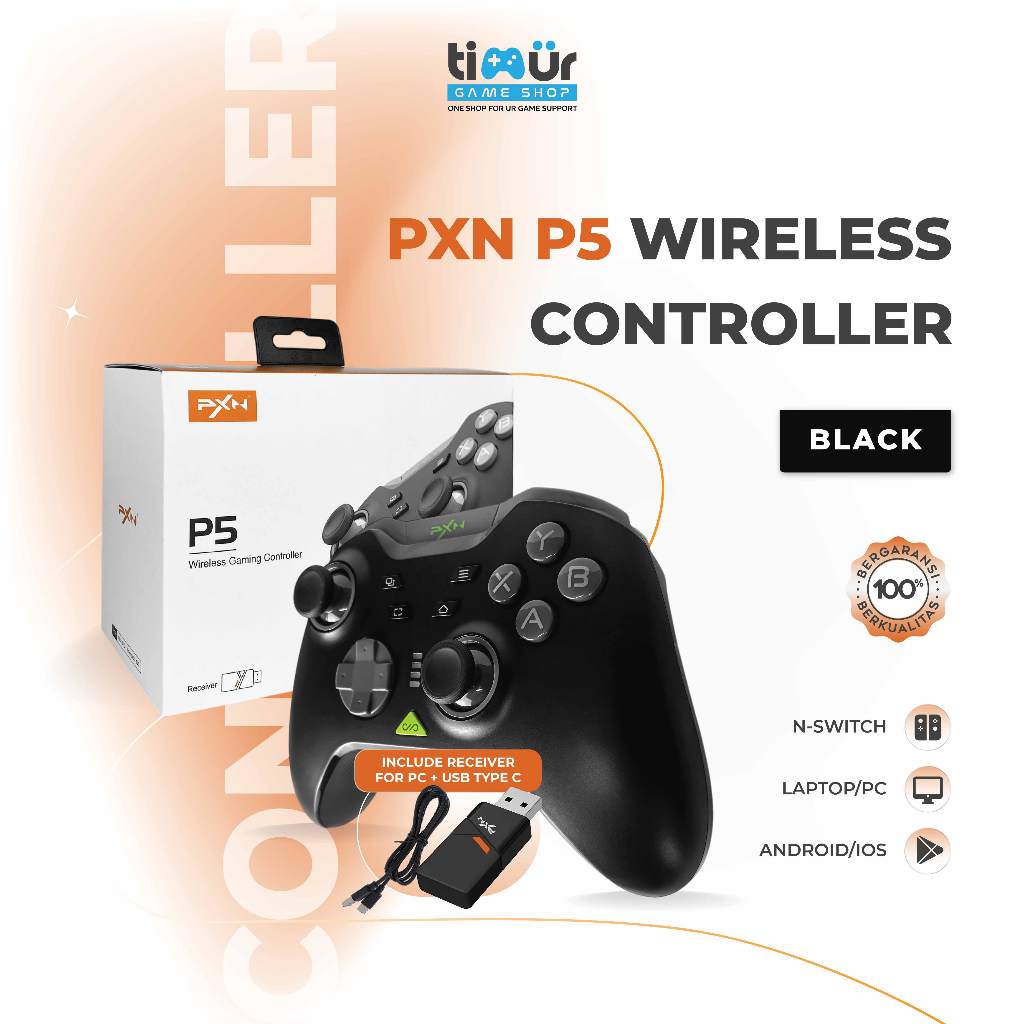 Jual PXN P5 Stick Stik Pro Controller For PC Laptop Android IOS ...