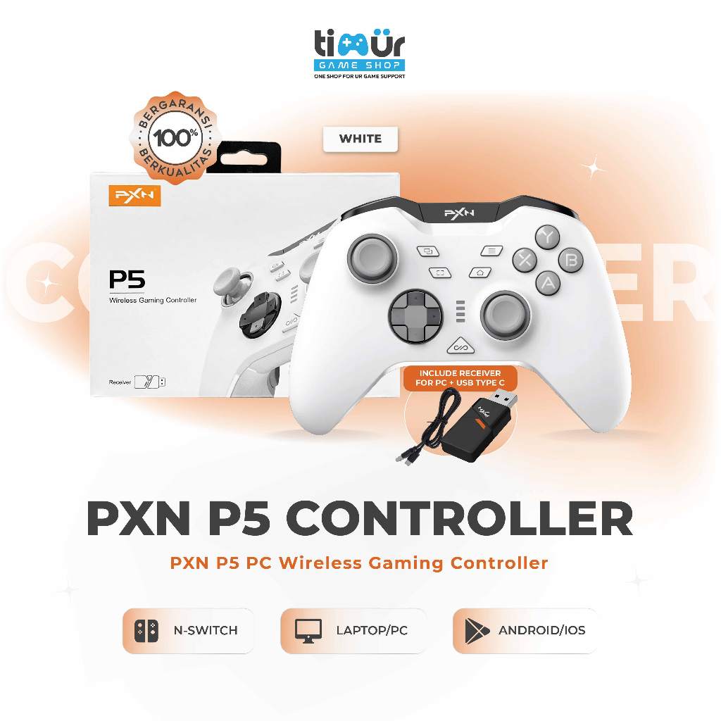 Jual PXN P5 Stick Stik Pro Controller PC Laptop Android IOS Nintendo ...