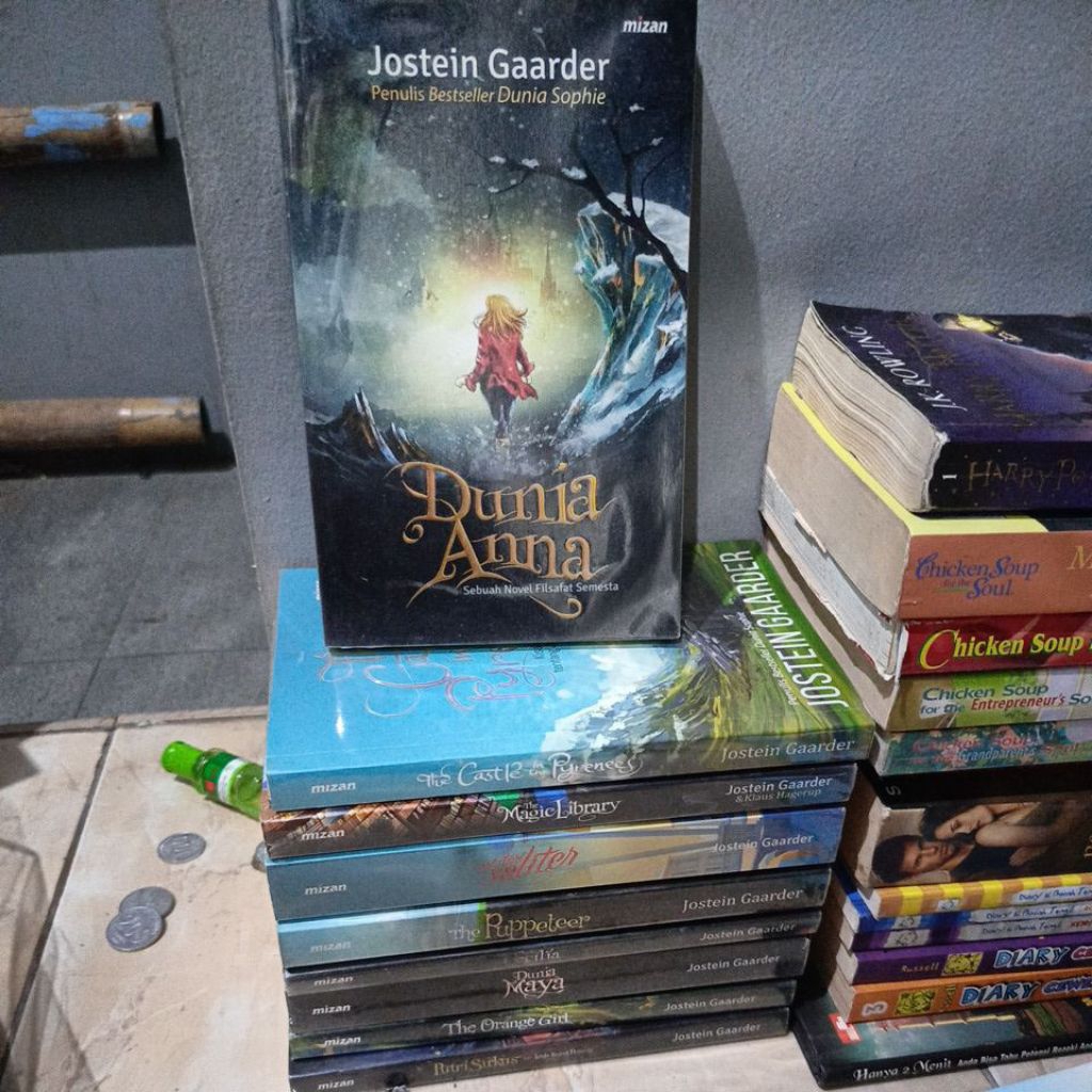 Jual Novel Jostein Gaarder Ready Banyak Judul / Dunia Sophie /Dunia ...