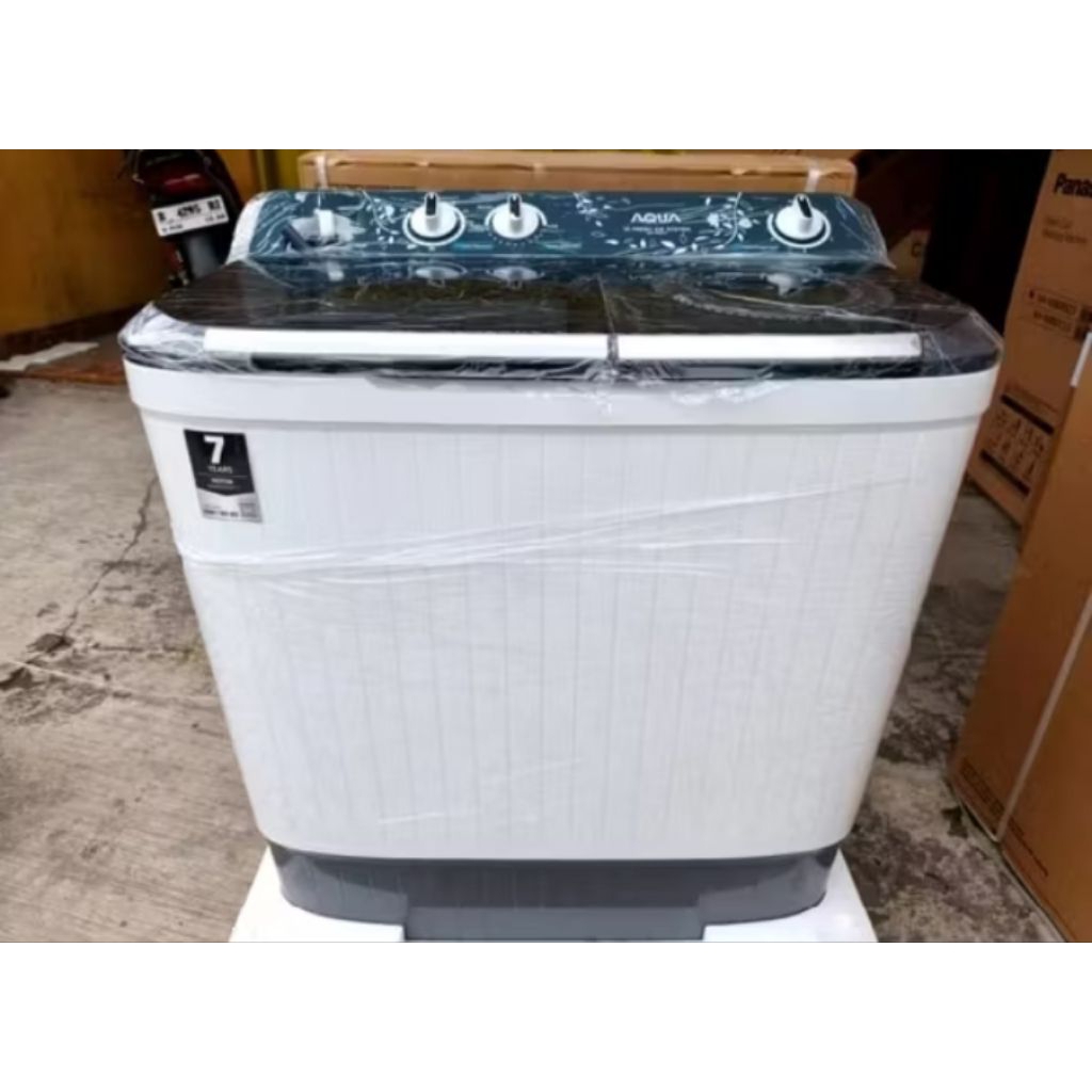 Jual MESIN CUCI AQUA 2 TABUNG QW-9030HT (9kg) bergaransi resmi 7thn ...